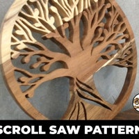 Tree of Life- Scroll Saw Pattern (pdf), Downloadable - Etsy