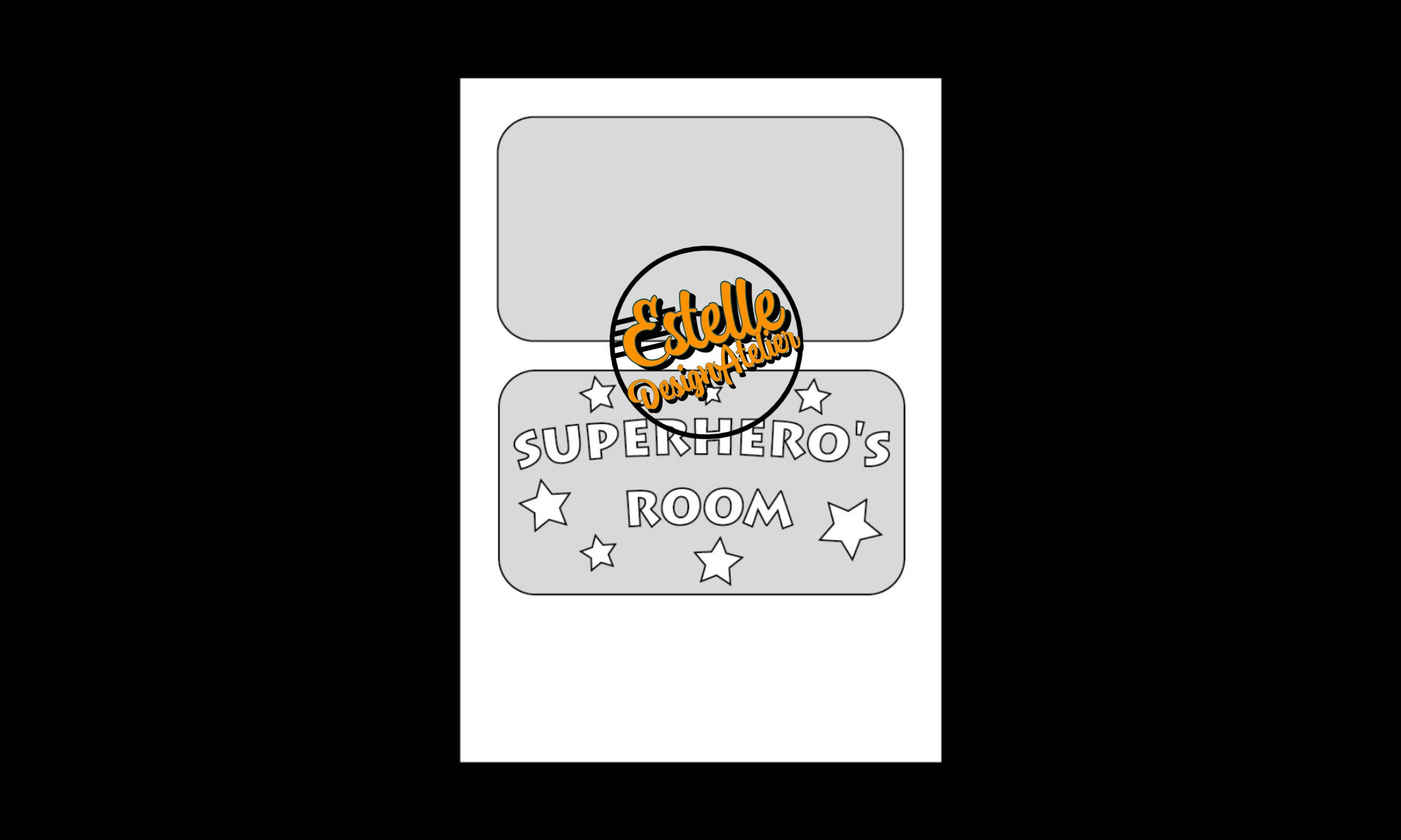 Super-hero's Room-scroll Saw Patterns/ Svg / Pdf / Eps / - Etsy