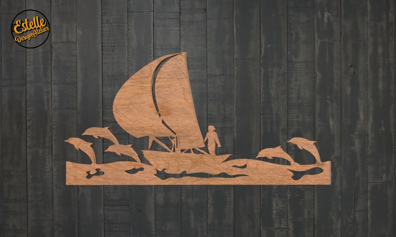 Boat and Dolphins/ Scroll Saw Patterns/ Scroll Saw Patterns Pdf/ Pdf ...