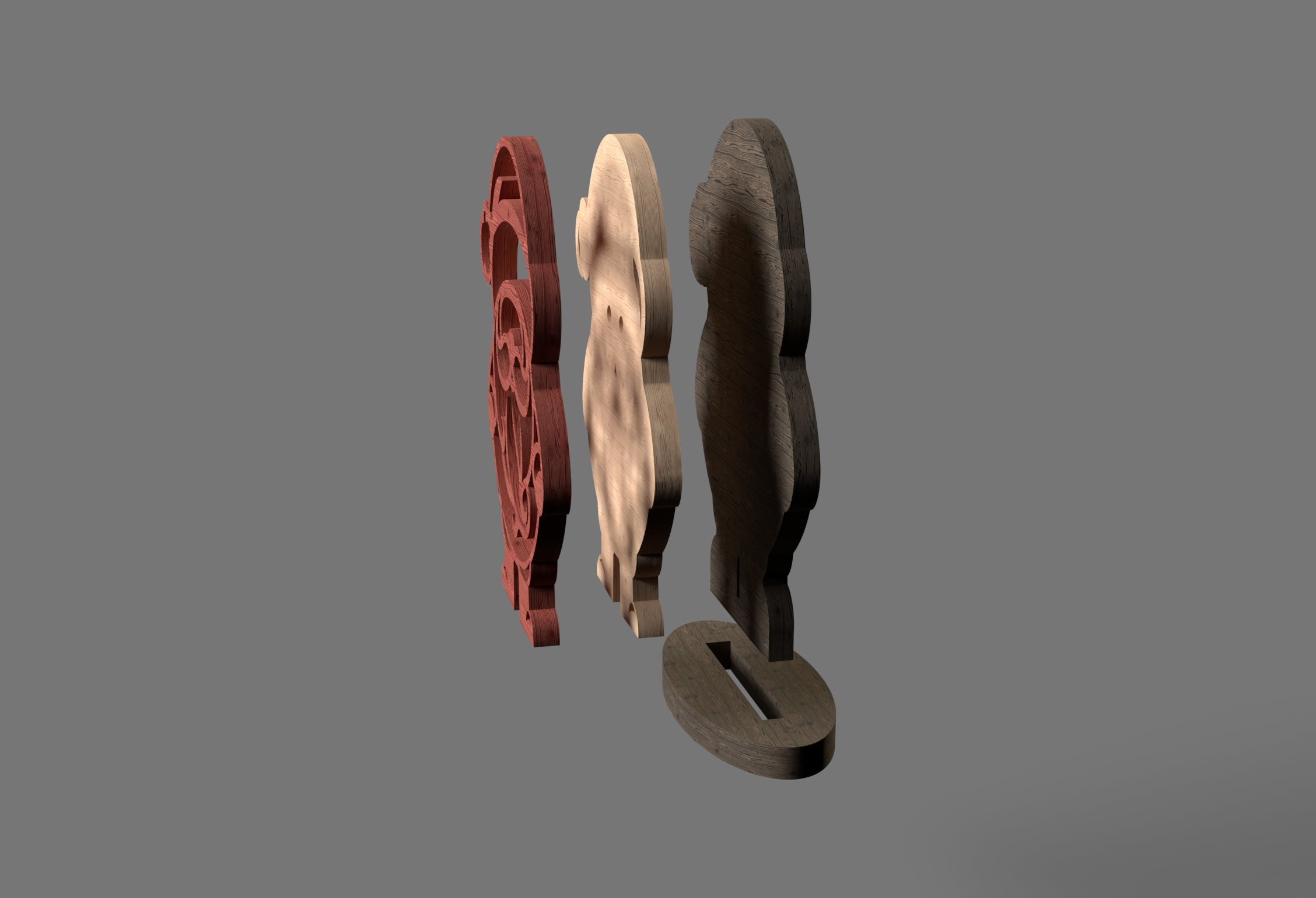 Scroll Saw Santa Claus, Downloadable Pdf, Christmas, Ornaments, Scroll ...