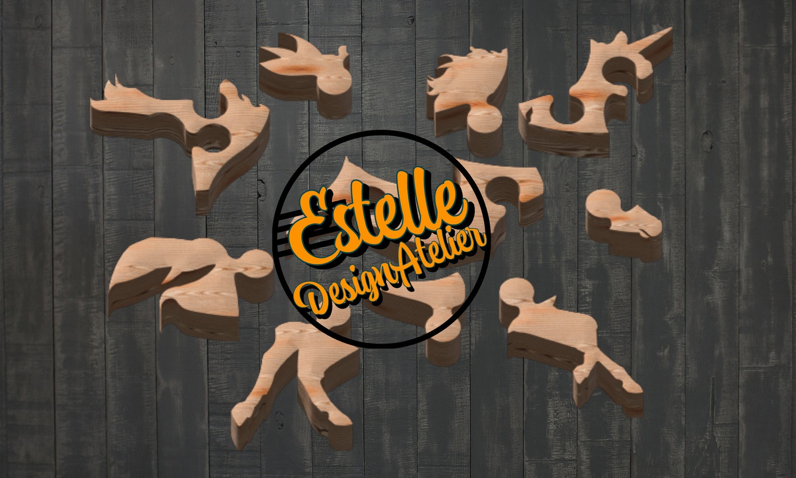 Unicorn Scroll Saw Patterns / Puzzle Svg/ Pdf /eps/ Svg / - Etsy