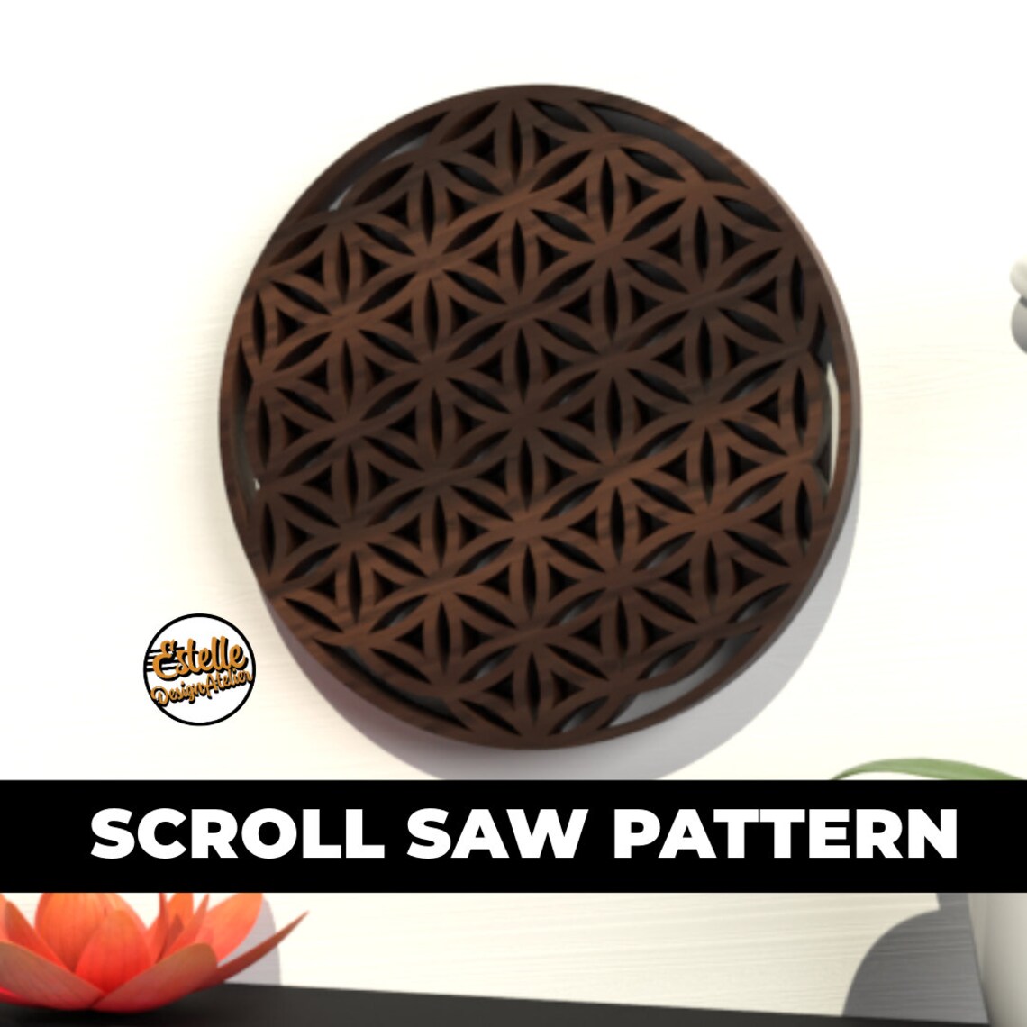 Flower of Life and Seed of Life- Scroll Saw Patterns (pdf ...