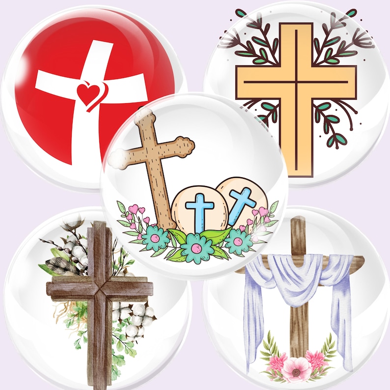 Christian Symbols Digital Download – Faith-based Icons for Crafting ...