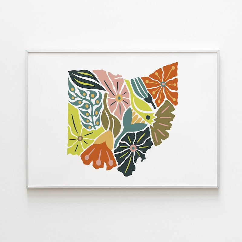 Ohio Art Print - Etsy