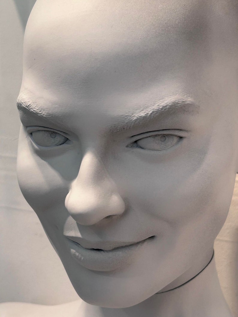 Harley Quinn 3D PRINT Bust Statue. up to Real Life Scale. EXCLUSIVE ...