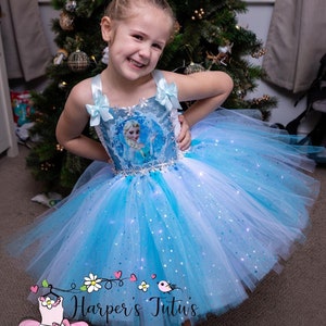 ELSA/ FROZEN Birthday Party Tutu Dress - Etsy