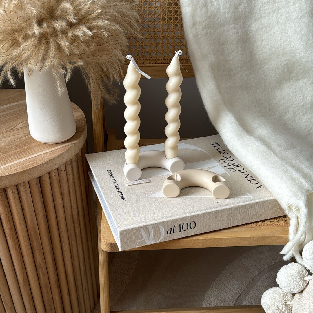 Arched Double Candlestick Holder | Taper Candle Holder | Candlestick ...