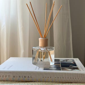 Rose Peony Reed Diffuser | Diffuser Oil Set | Hygge Home | Flameless ...