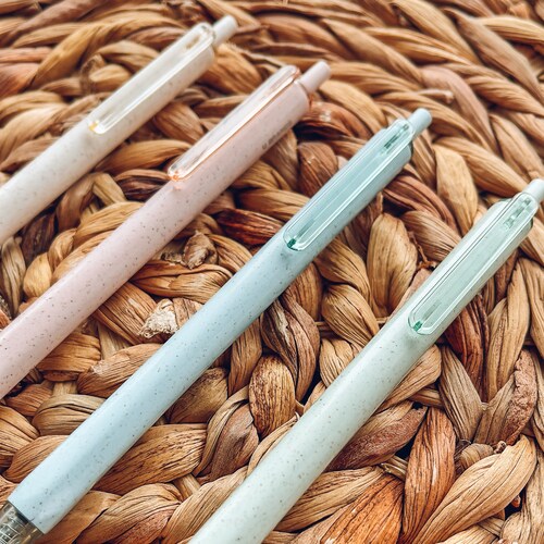 Elegant Simple Pastel Color Gel Pen .5 Mm Black Ink Writing - Etsy
