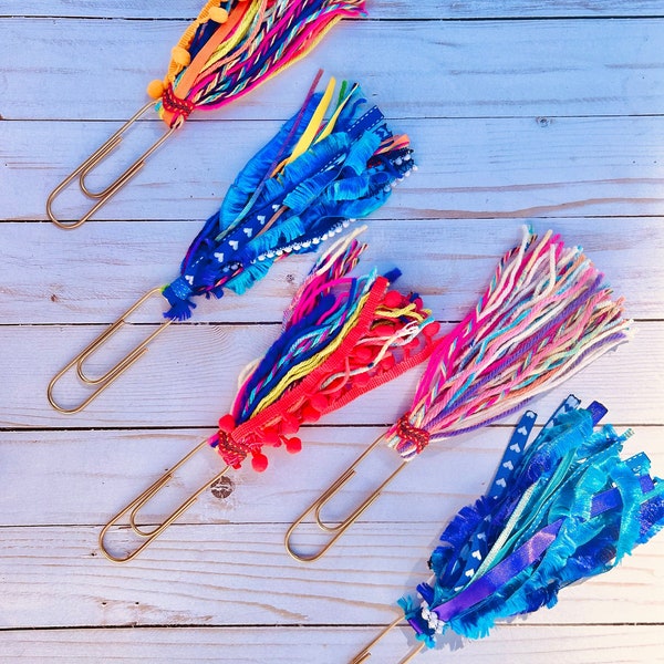 Paper Clip Bookmark - Etsy