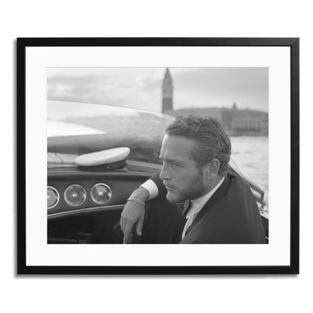 Paul Newman Venice Poster Print Satin Photo Paper - Etsy