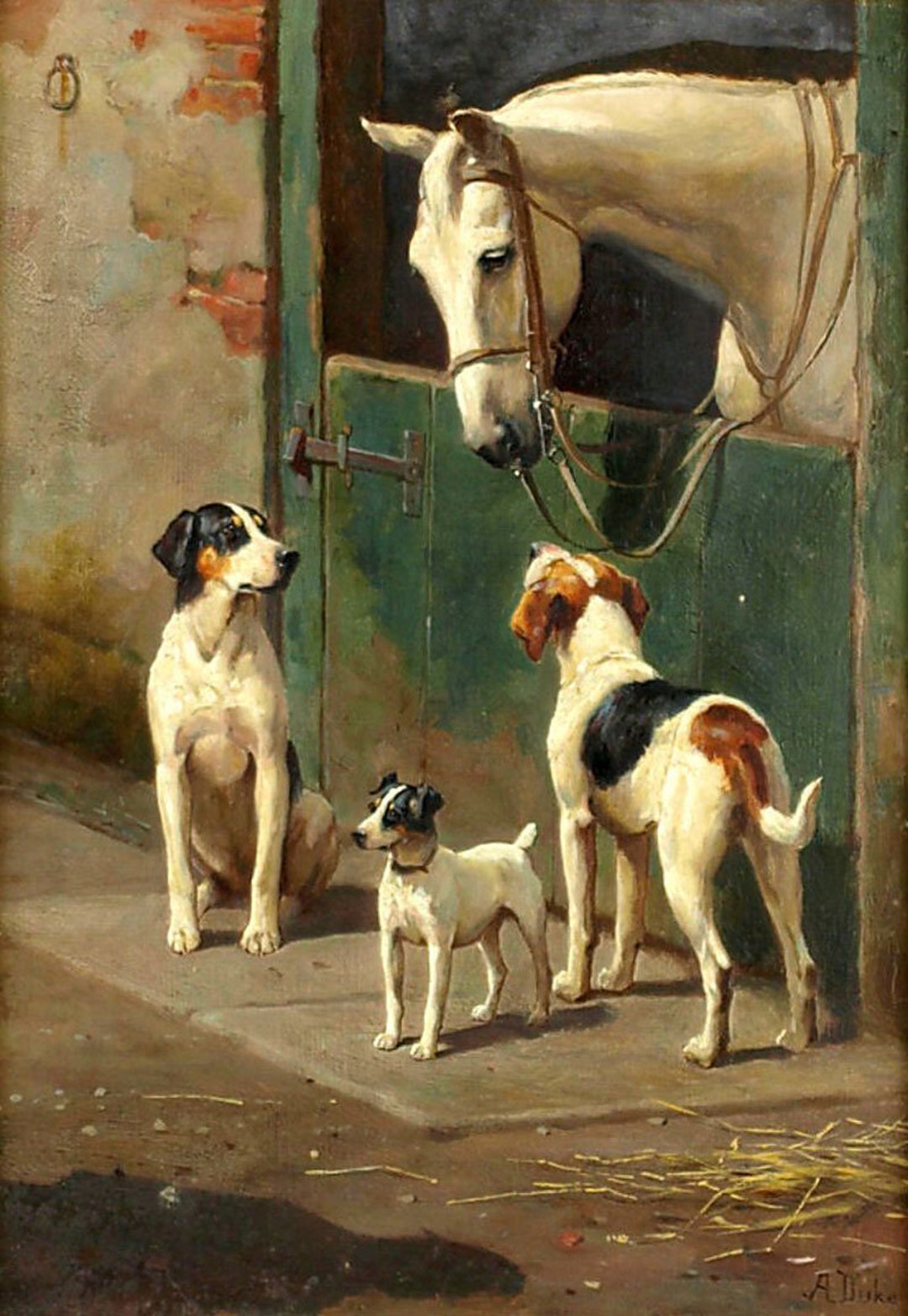 Dog Paintings By Famous Artists