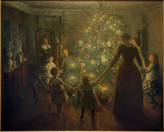 Victorian Christmas Fine Art