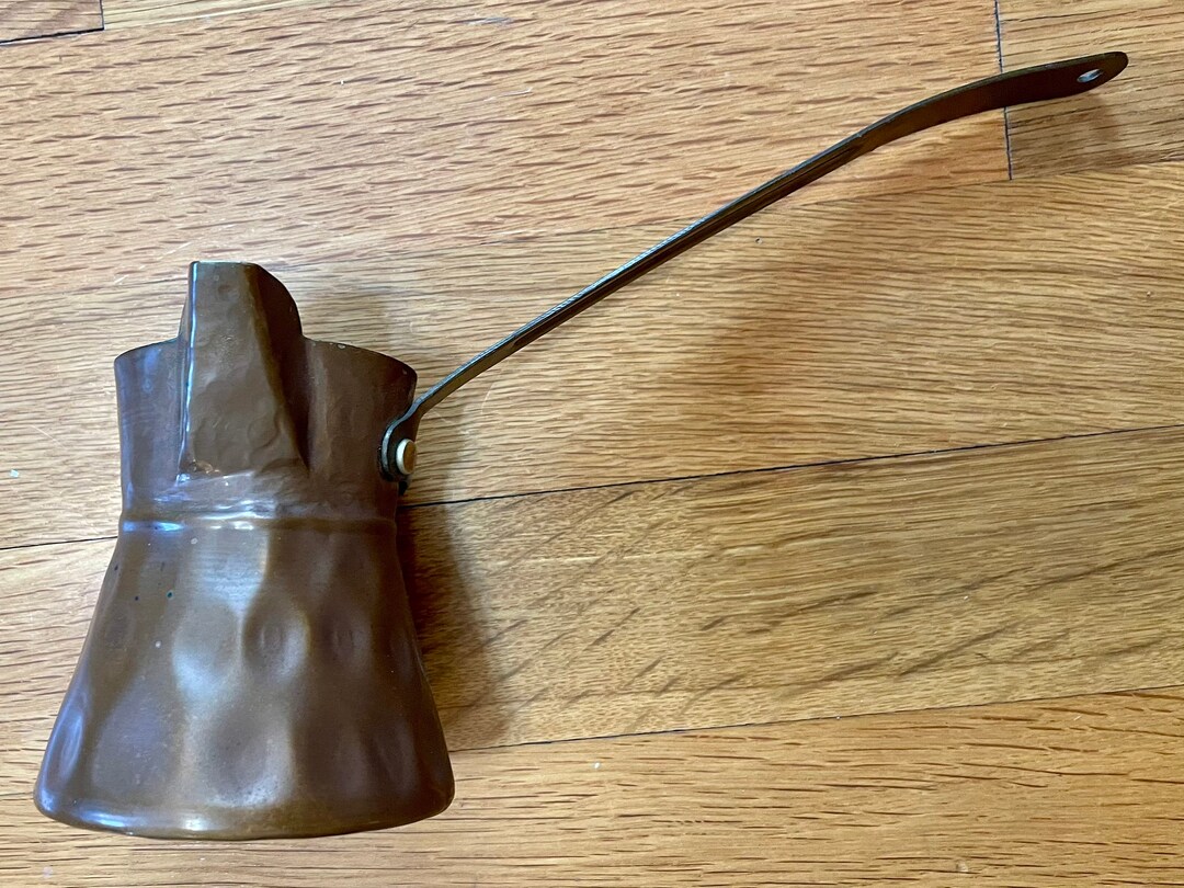 Copper Over Tin Hand Forged Dipper - Etsy