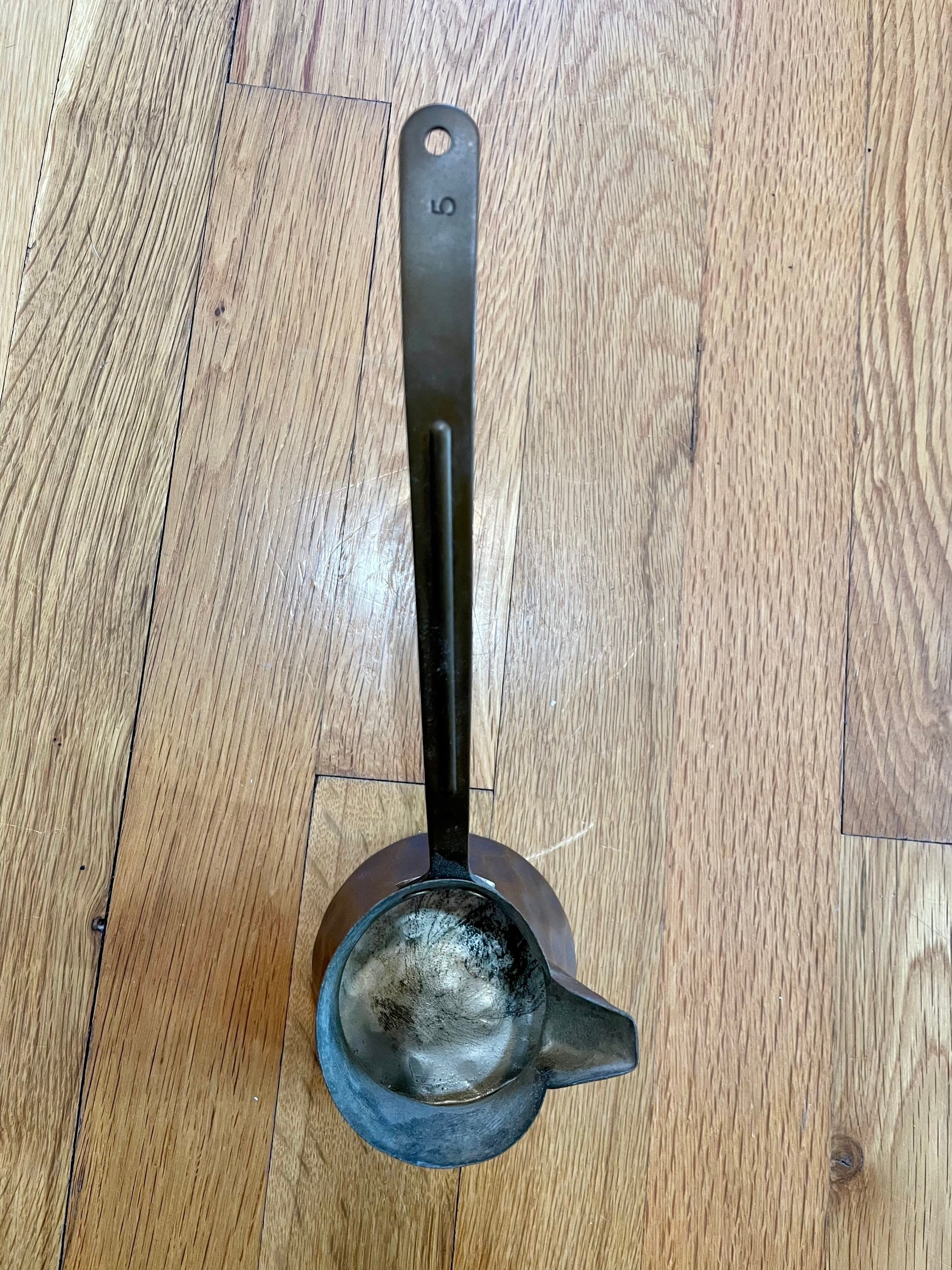 Copper Over Tin Hand Forged Dipper - Etsy