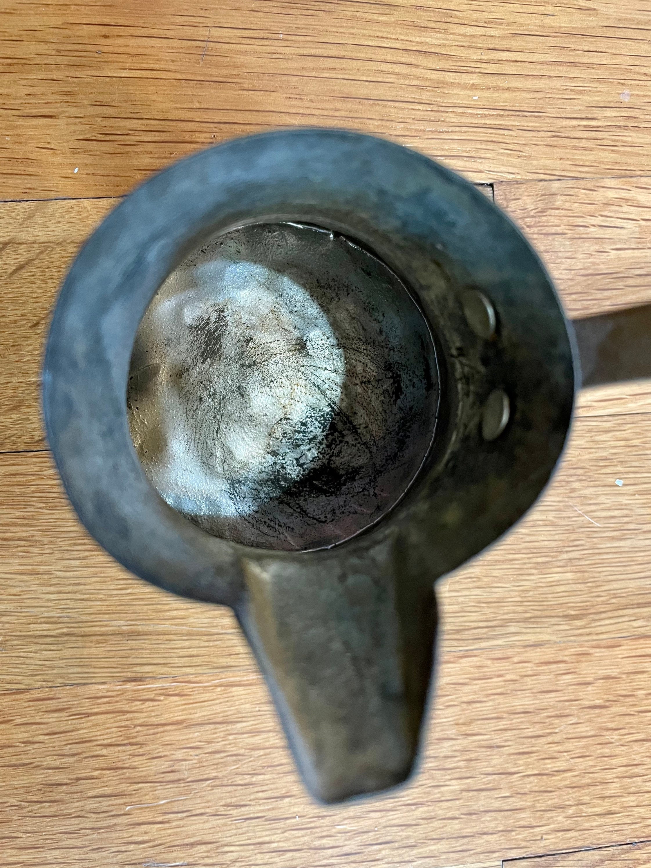 Copper Over Tin Hand Forged Dipper - Etsy