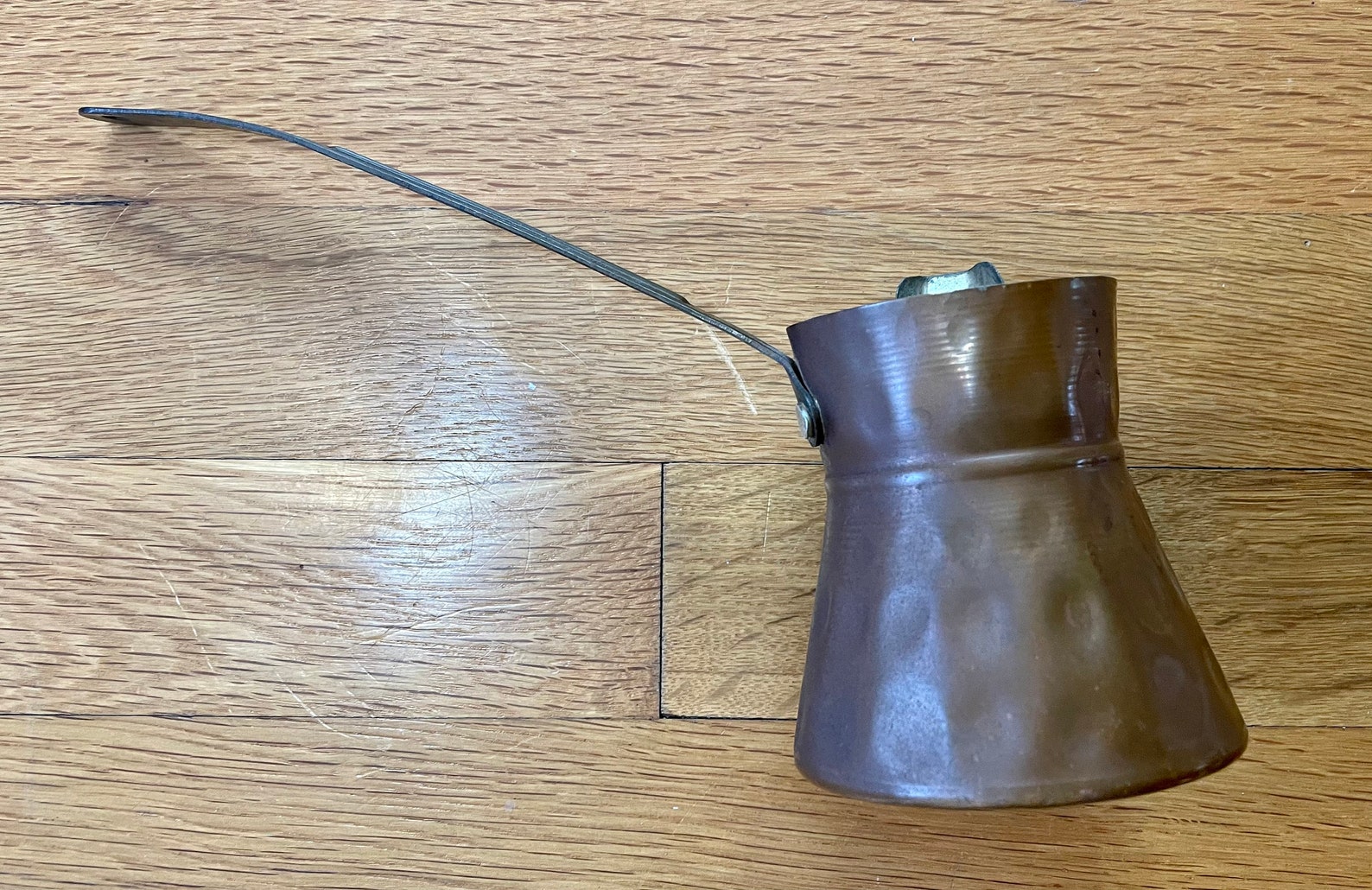 Copper Over Tin Hand Forged Dipper | Etsy