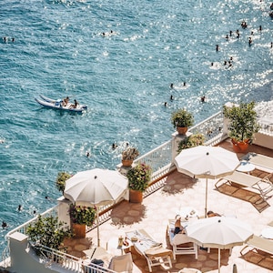 Amalfi Coast Print | Positano Print | Gallery Wall Art | Digital Print ...