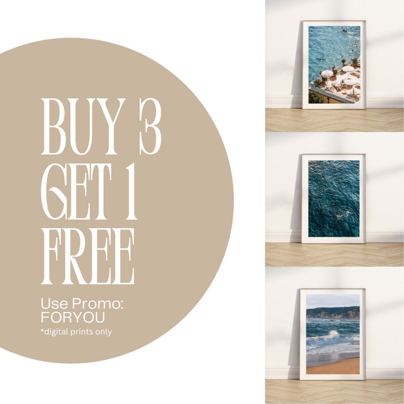 Amalfi Coast Print | Positano Print | Gallery Wall Art | Digital Print ...