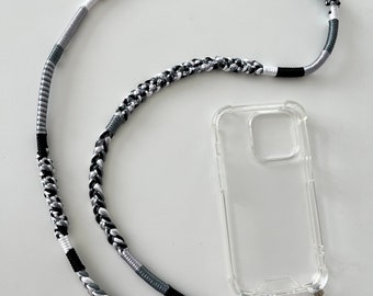 Phone Chain Crossbody/macrame Phone Hanger/phone Strap With Transparent ...