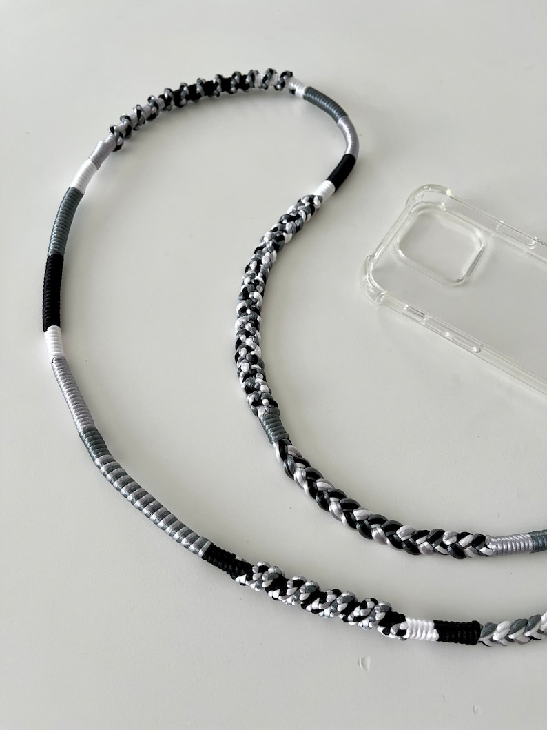 Phone Chain Crossbody/macrame Phone Hanger/phone Strap With Transparent ...