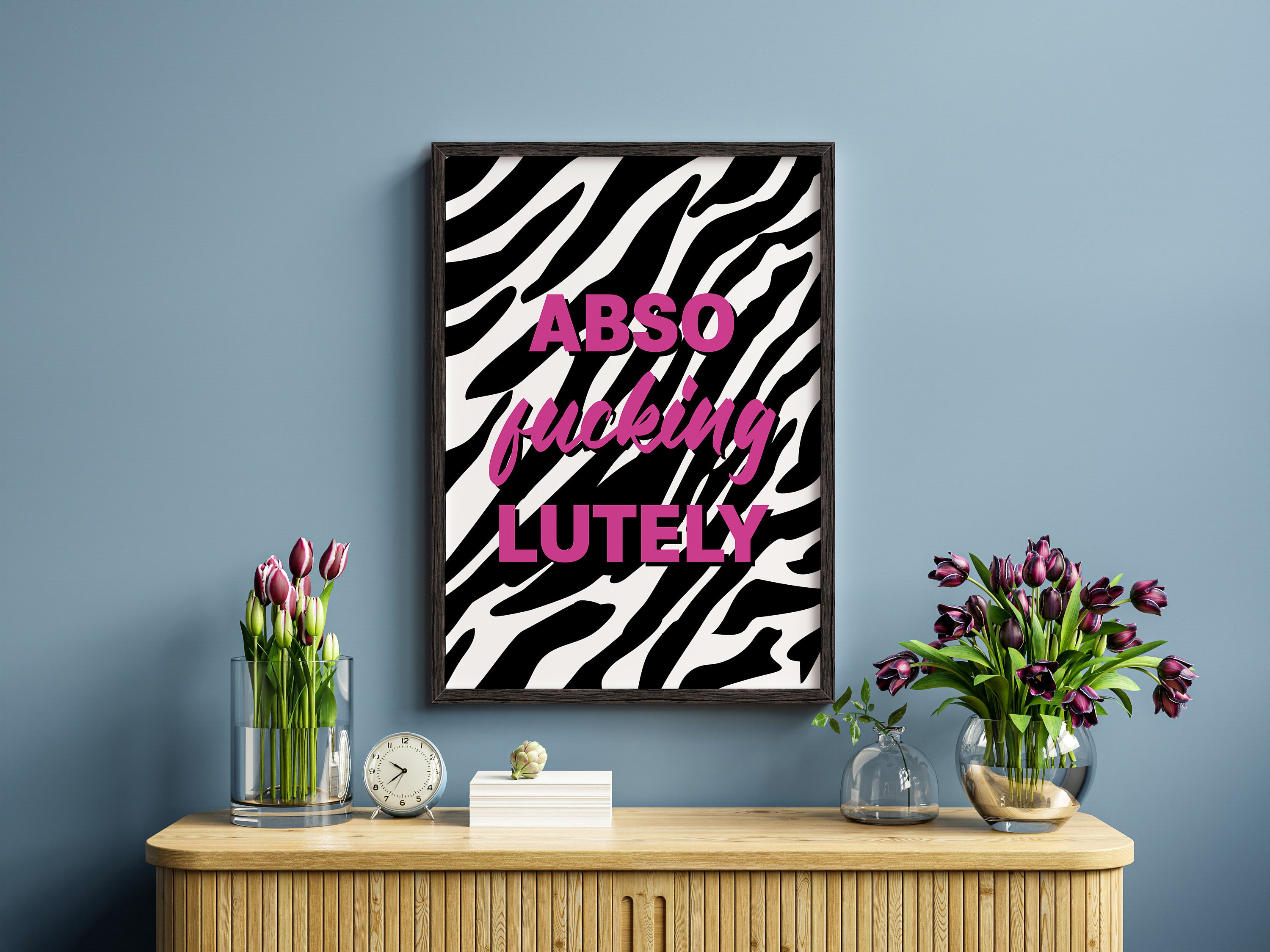 Abso Fucking Lutely Art Print Wall Decor A6 A5 A4 A3 - Etsy UK