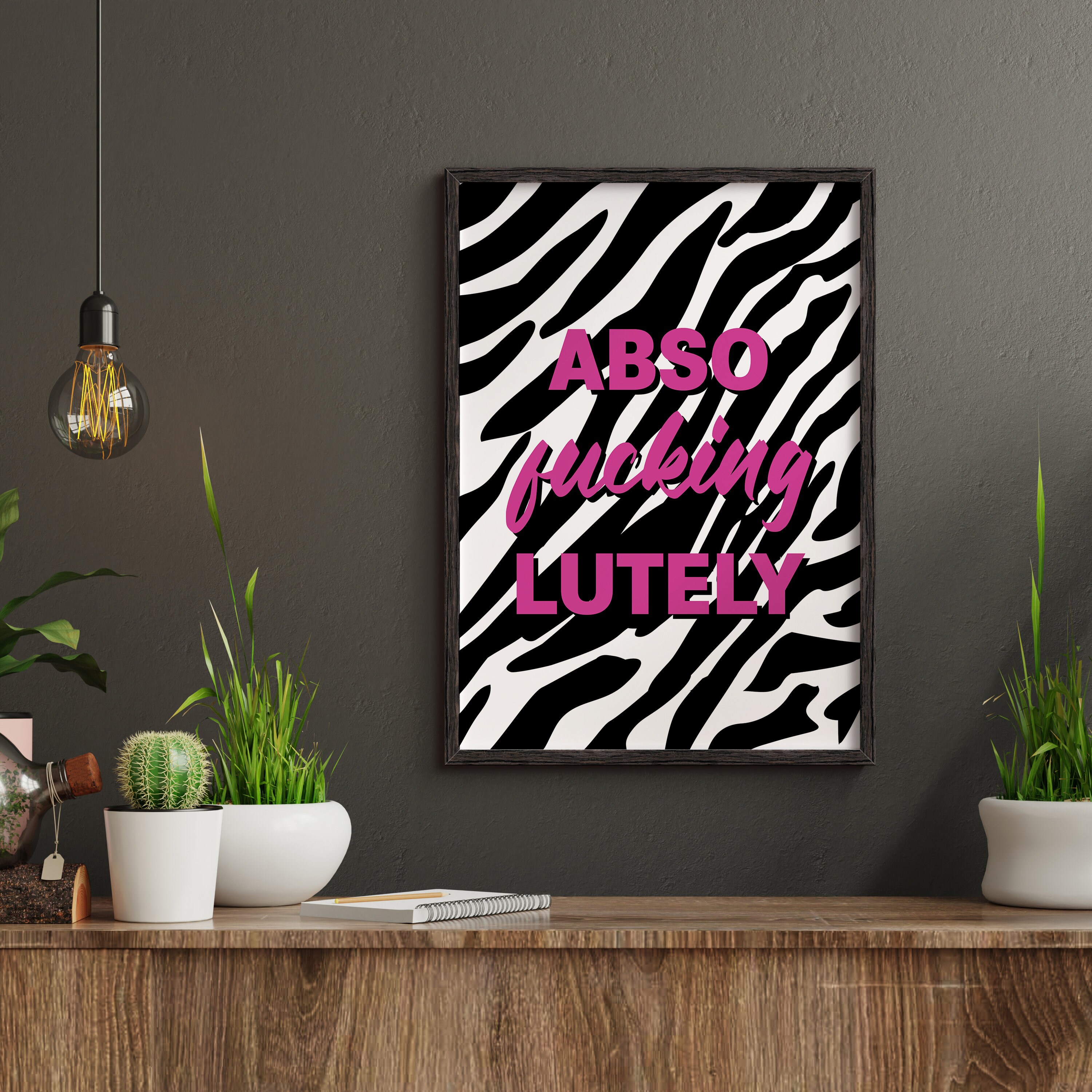 Abso Fucking Lutely Art Print Wall Decor A6 A5 A4 A3 - Etsy UK