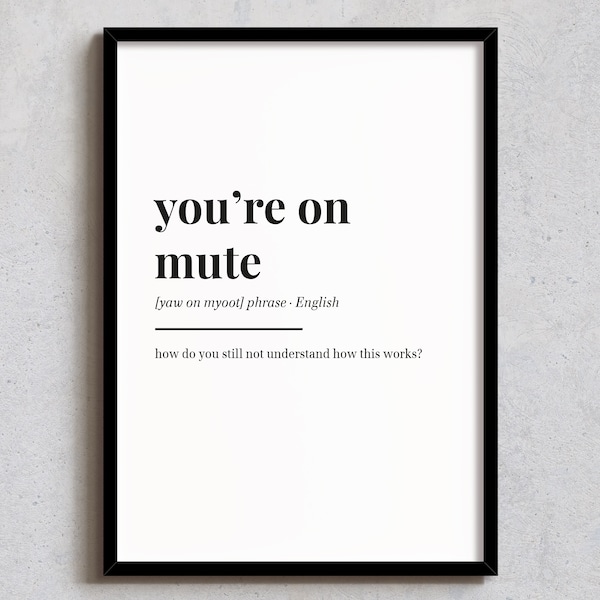 Funny Poster - Etsy