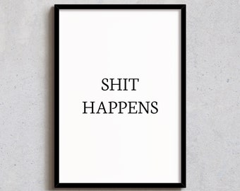 Take A Bath You Dirty Hippie Art Print Wall Decor A6 | Etsy