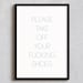 Zoombie Wall Decor Funny Home Print Office Art Definition Poster A6, A5 ...