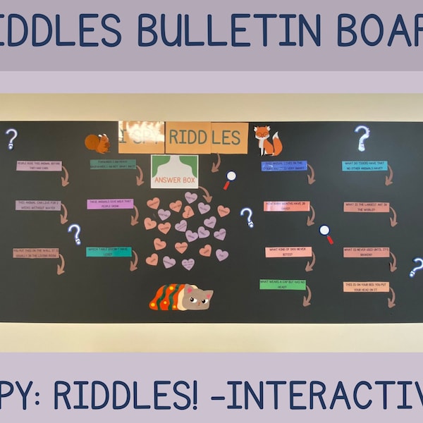 Interactive Bulletin Board - Etsy