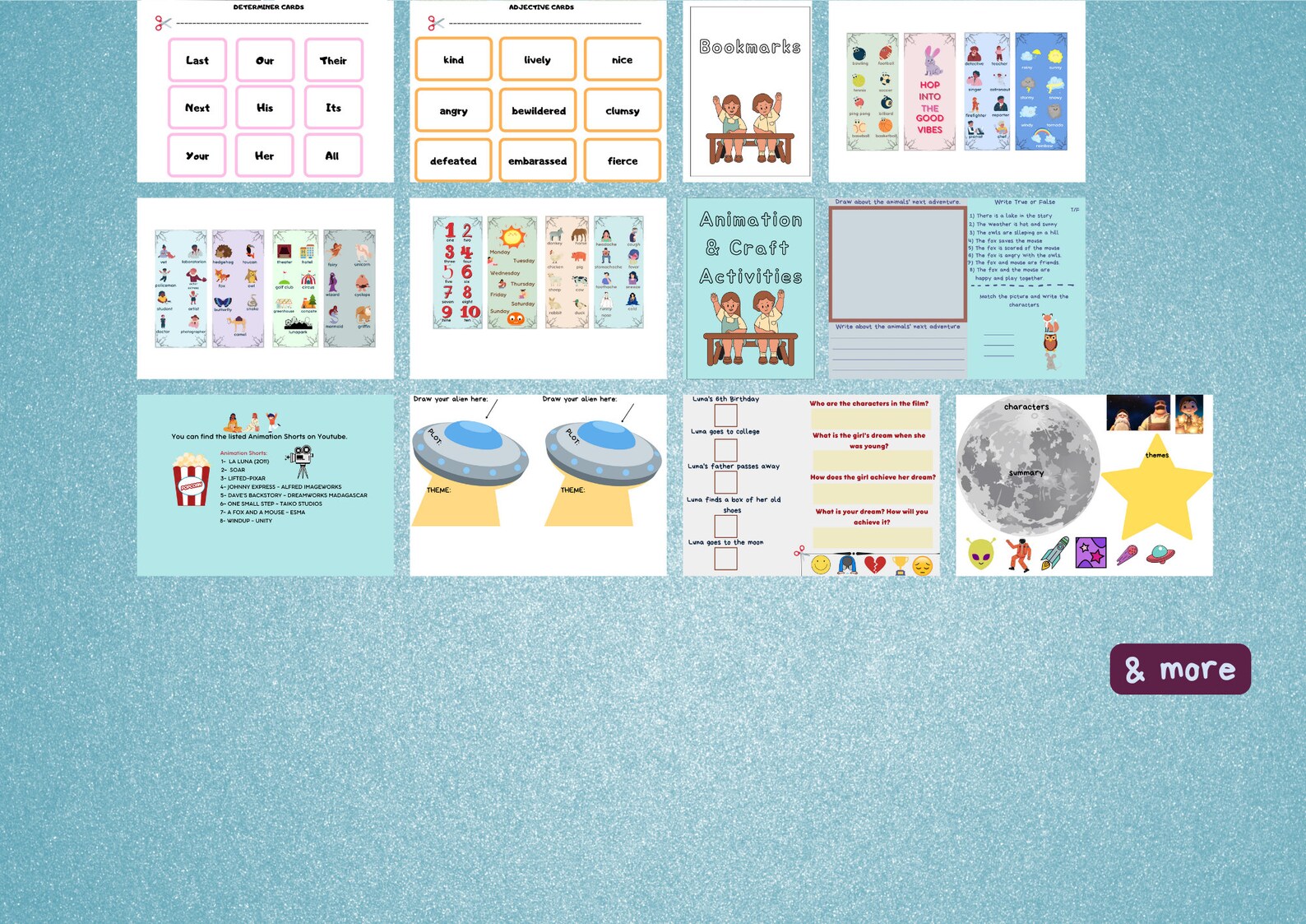 Preschool Pre-k Kindergarten Learning Bundle 1500 Page - Etsy