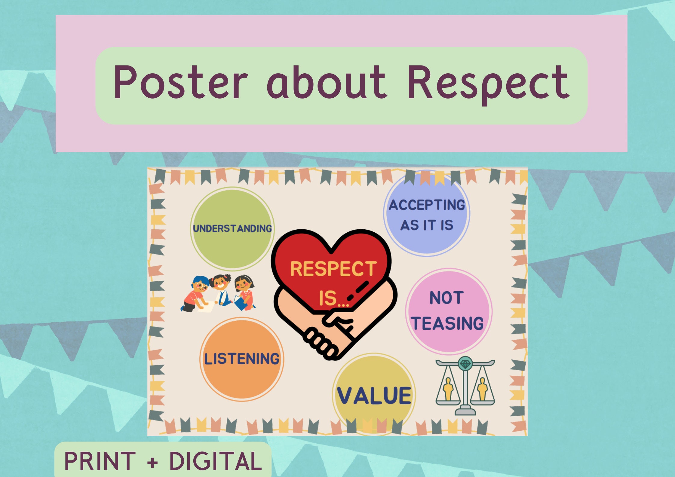 Educational Posters, Respect, Home School Printables, Decoration ...