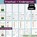 Preschool Pre-k Kindergarten Learning Bundle 1500 Page - Etsy