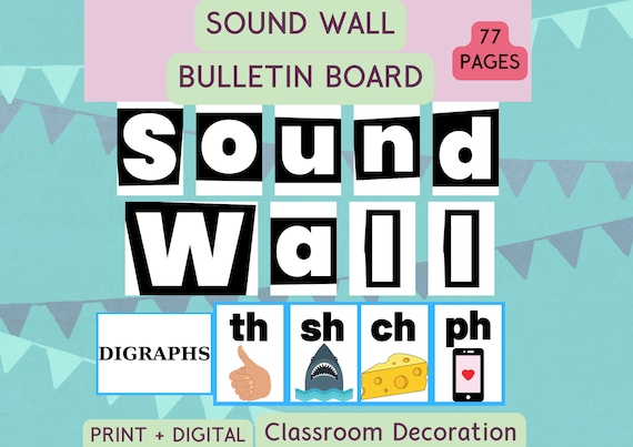 Sound Wall Bulletin Board Idea Cassroom Poster Decoration - Etsy