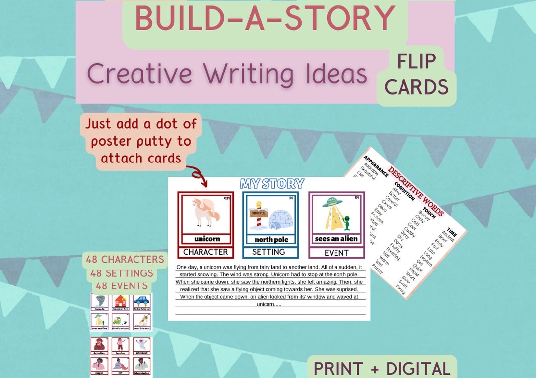 Writing Center: Build-a-story With Creative Writing Picture Prompts ...
