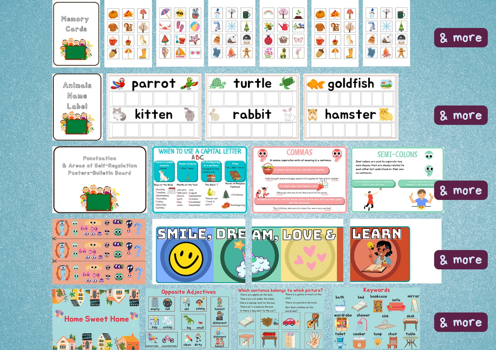 Preschool Pre-k Kindergarten Learning Bundle 1500 Page - Etsy