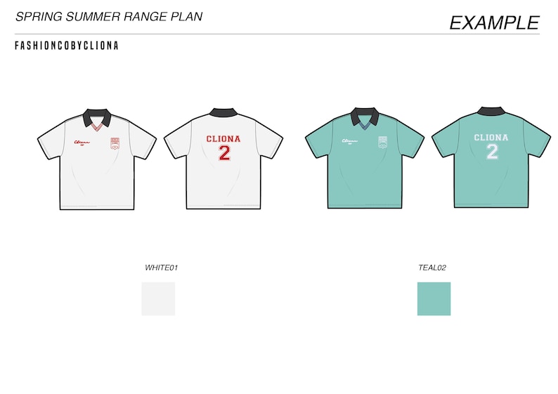 Football Team Kit Jersey Shirt CAD Fashion Design Template -flat Sketch ...