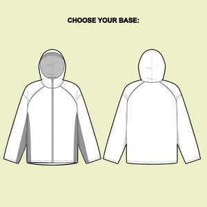 Design Your Own Gorpcore Shell Jacket Bundle Fashion Design Template ...