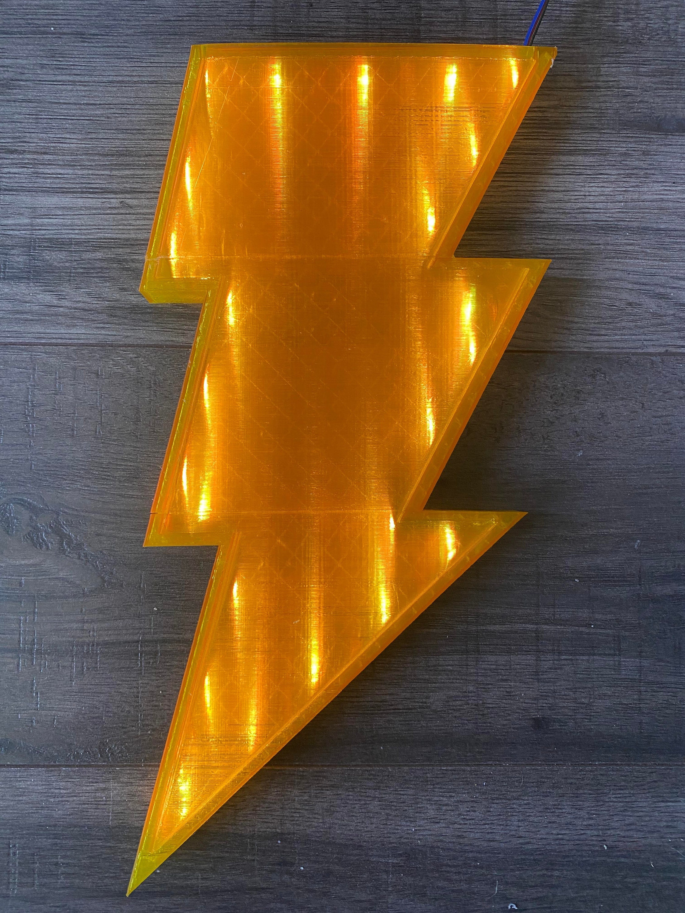 Black Adam Lightning Bolt