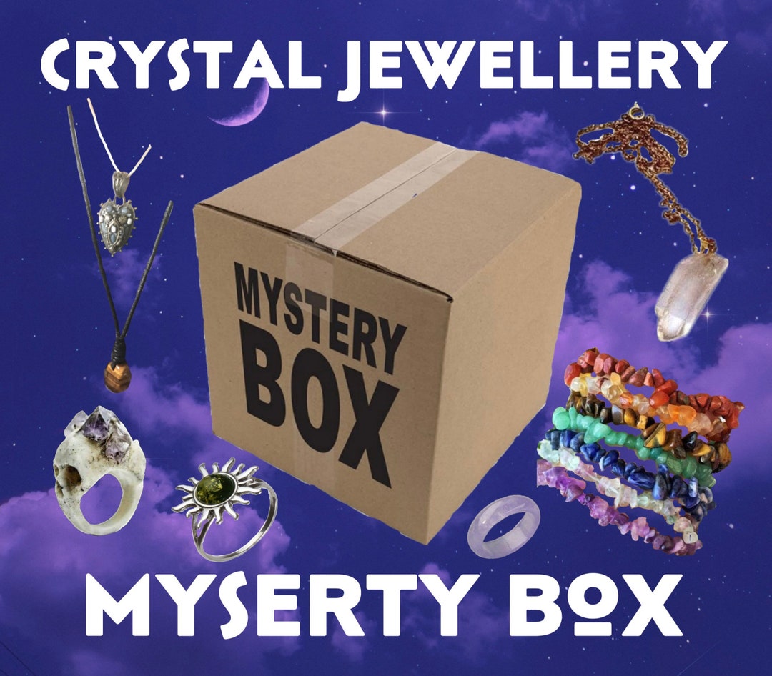 Crystal Jewellery Mystery Box up to 3 or More Products in Each Box ...