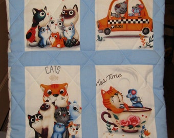 Cat Quilt Pattern | Etsy Canada