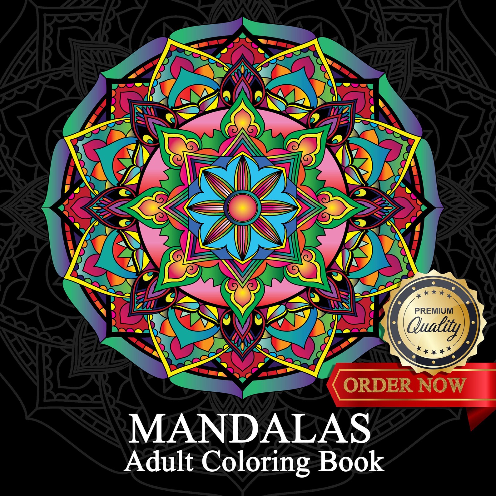Adult Coloring Book Mandala, Coloring Book Pages PDF Mandalas, Coloring ...
