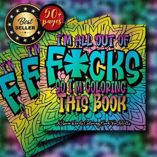 Printable Adult Coloring PDF Funny Coloring Pages - Etsy