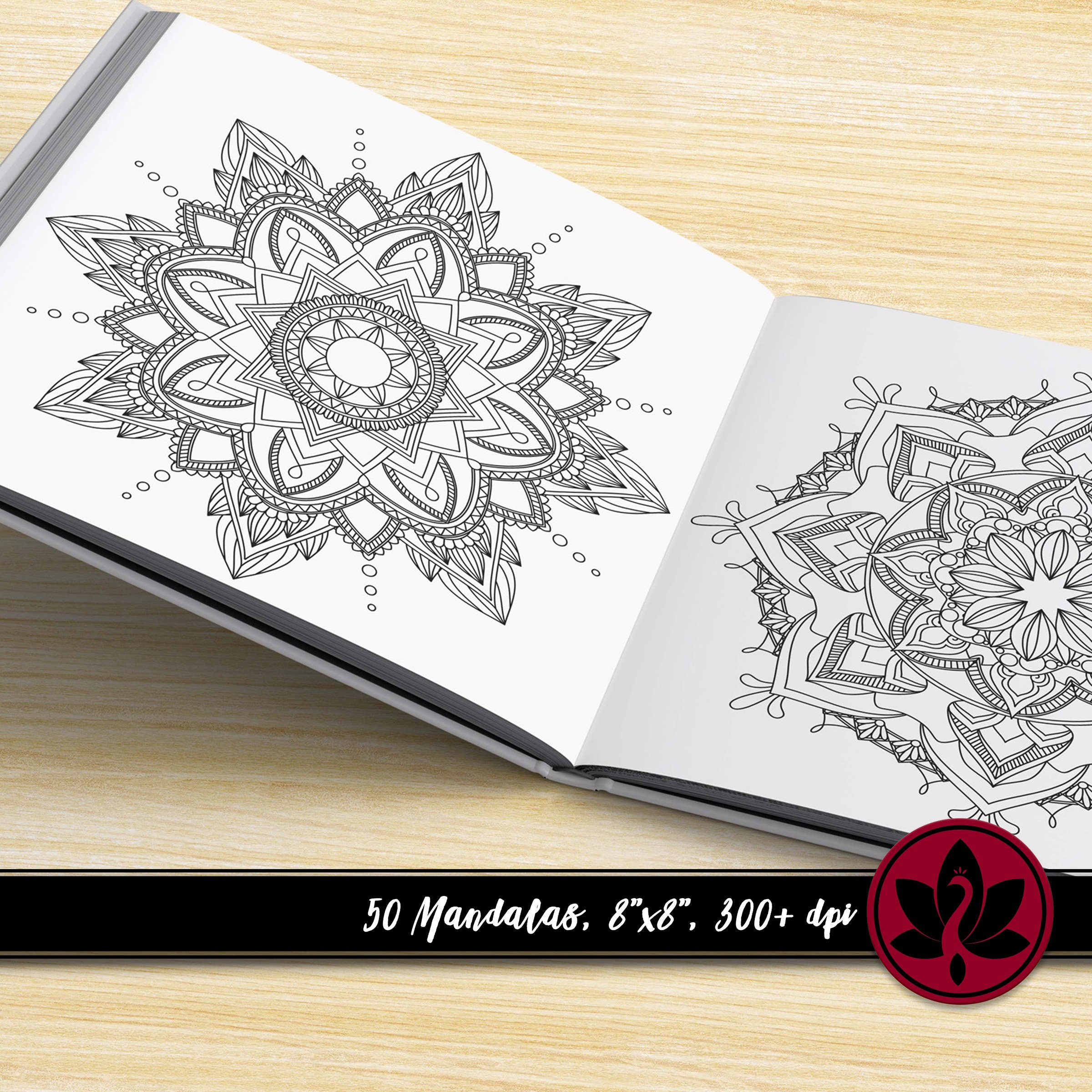 Adult Coloring Book Mandala, Coloring Book Pages PDF Mandalas, Coloring ...