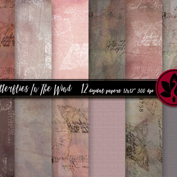 Grunge Scrapbook - Etsy