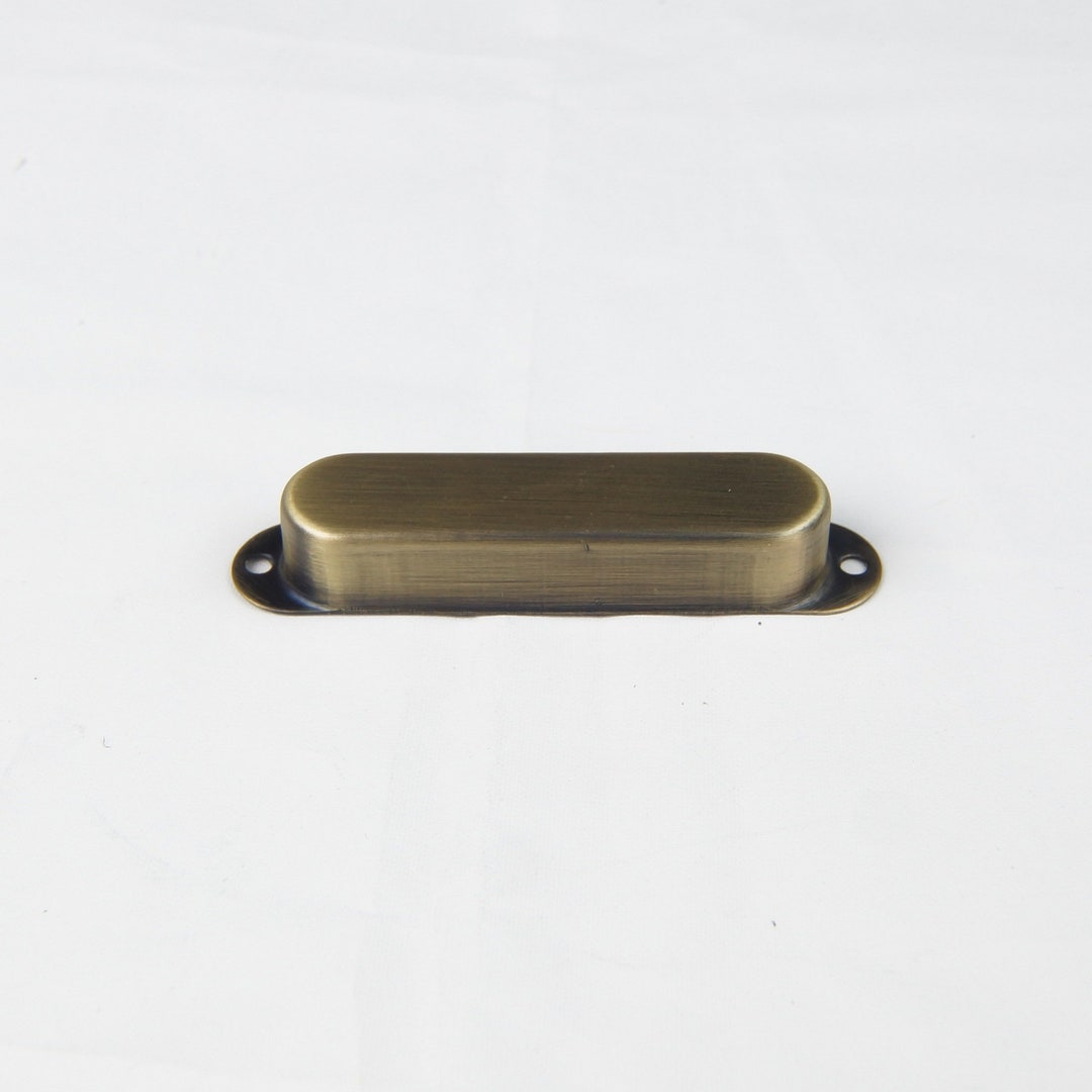 Metal Strat Style Single Coil Guitar Pickup Cover, No Hole, Brass - Etsy