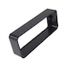 P90 to Mini Humbucker Adapter Mounting Ring Pickup Cover, Flat Bottom ...