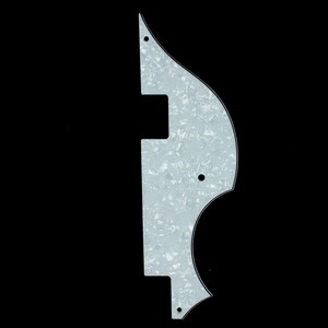 Replacement Pickguard HOFNER Bass Guitar, Right Handed, 3ply Black ...