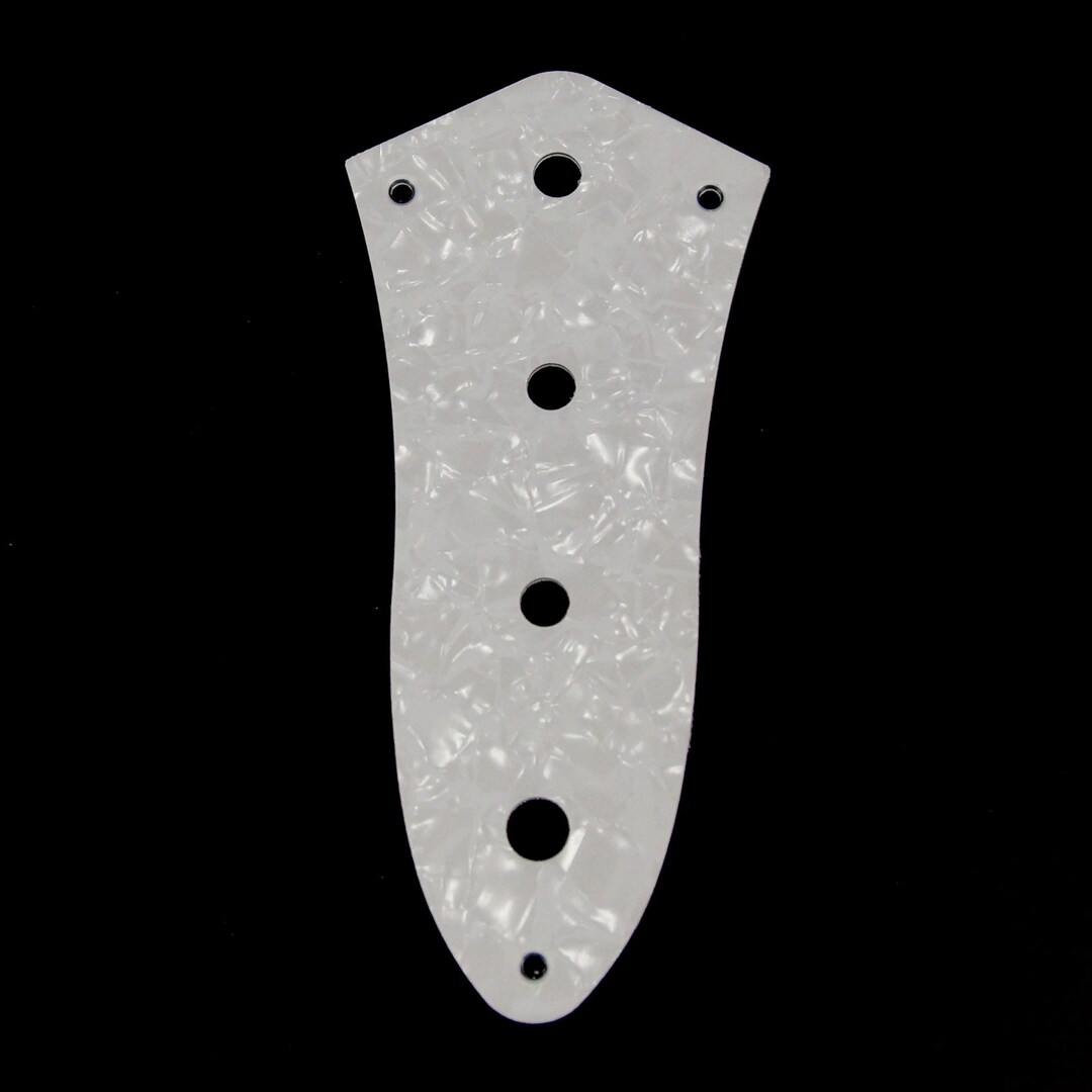 Replacment PVC Plastic Control Plate for Jazz Bass JB Style Bass Guitar ...